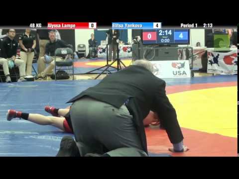 48 KG CSF - Alyssa Lampe (Sunkist Kids) vs. Elitsa Yankova (Bulgaria)