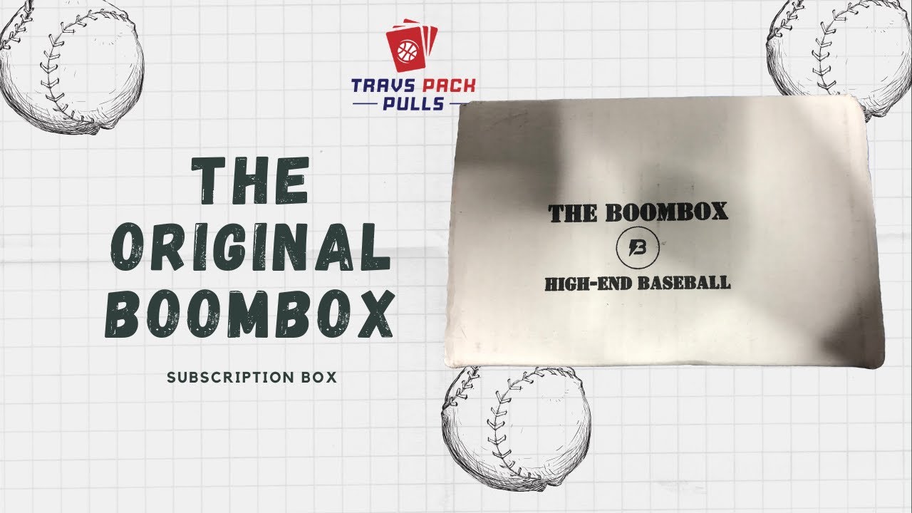 The Original Boombox High End Baseball Subscription Box! What Hits Can ...
