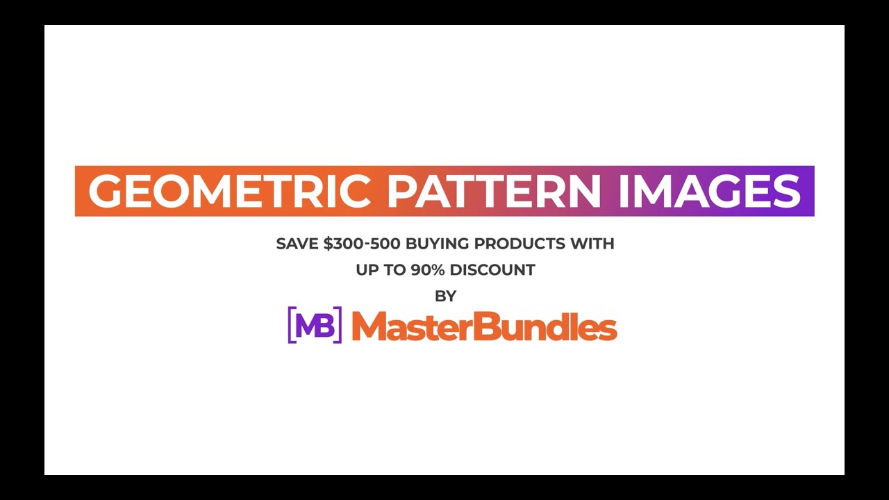 Best Geometric Pattern Images - MasterBundles - YouTube