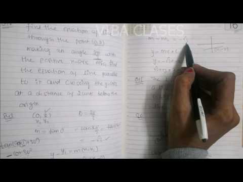 STRAIGHT LINE CLASS XI EXERCISE 10.2 QUESTION 11 TO 19 SOLUTIONS NCERT ...