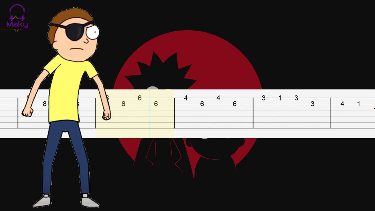 Rick and Morty - Evil Morty Theme [Guitar Tabs] - YouTube