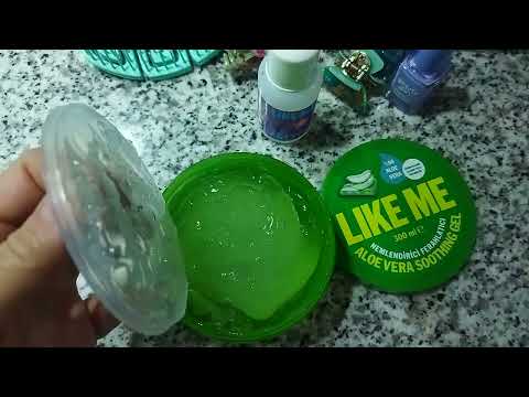Like me aloevera, güzel kokulu krem - güneş yanığı sonrası veya cildi nemlendirmek için