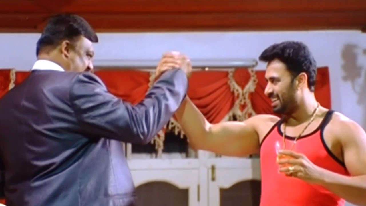 Dev Gill and his Father Plan to Kidnap Radhika | Kannada Matinee - YouTube