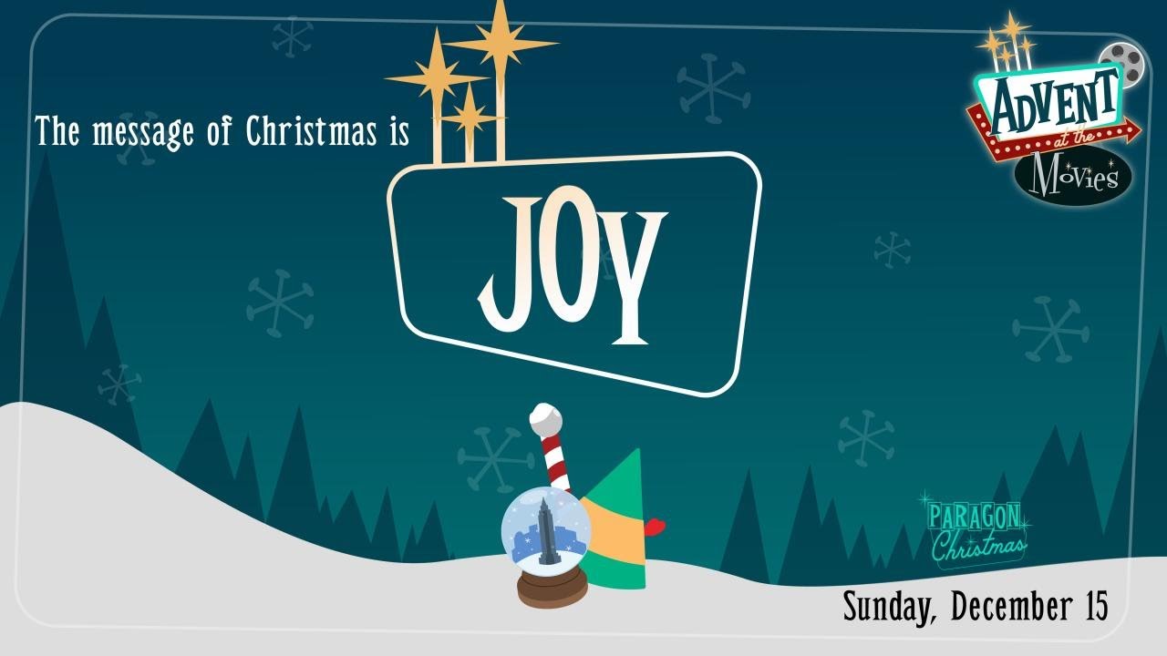 The message of Christmas is JOY - YouTube