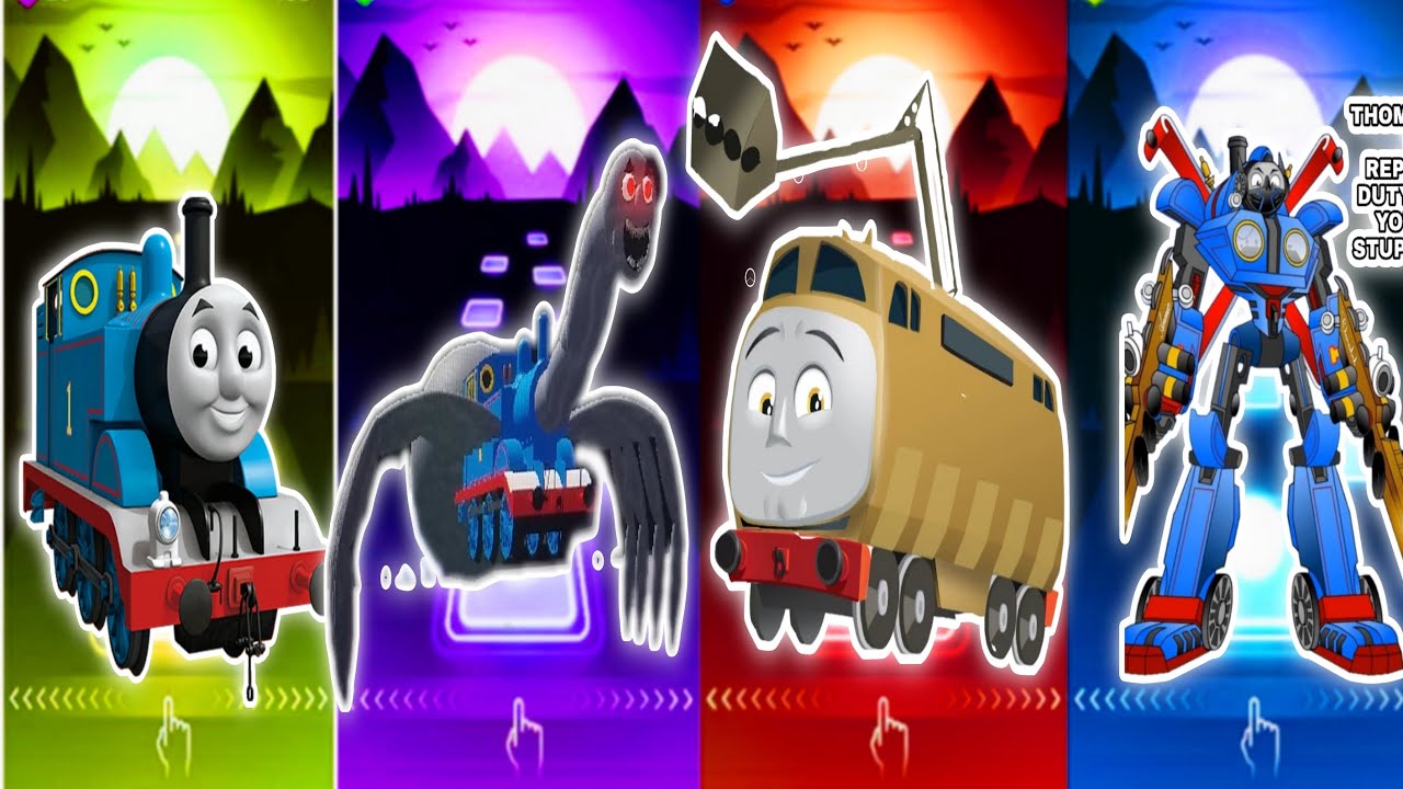 Thomas and Friends Thomas in America coffin dance - YouTube