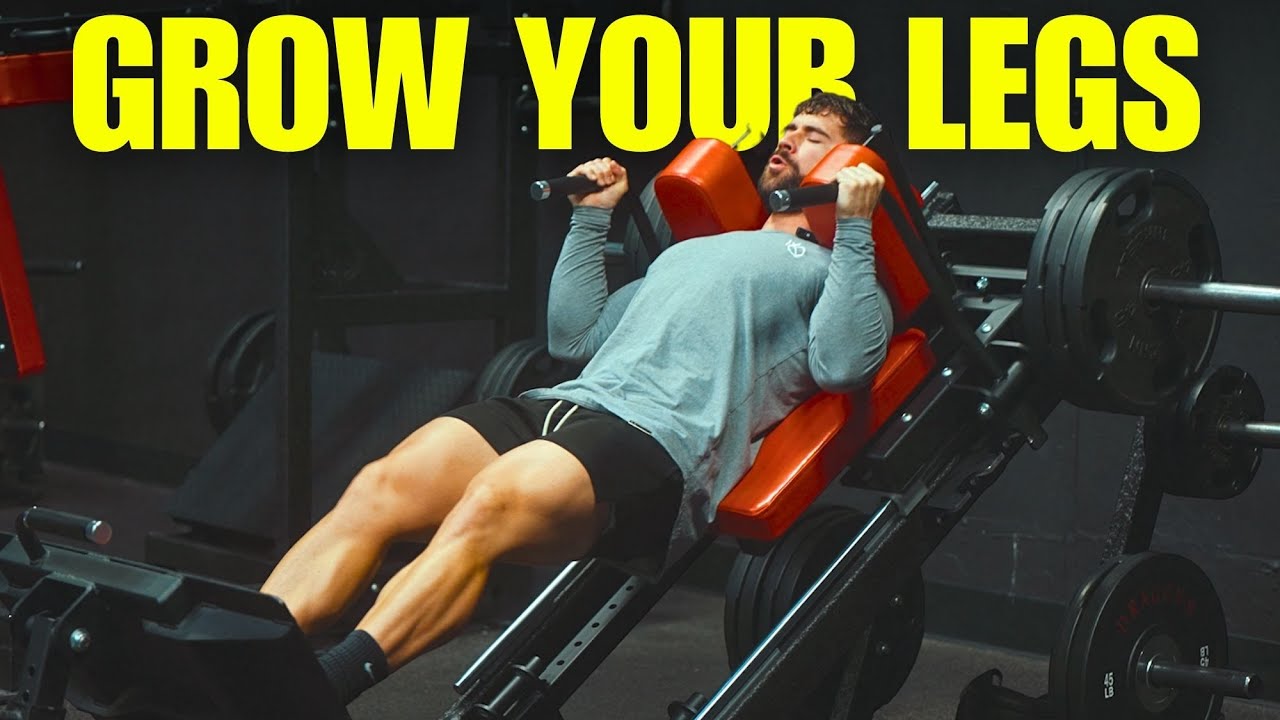Full leg workout for muscle growth (time efficient) - YouTube