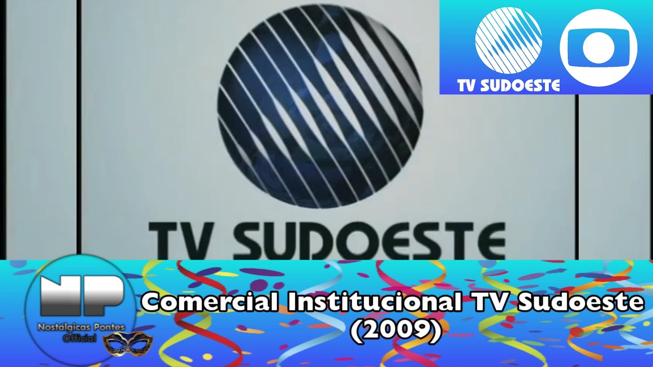 Comercial Institucional TV Sudoeste (2009) - YouTube