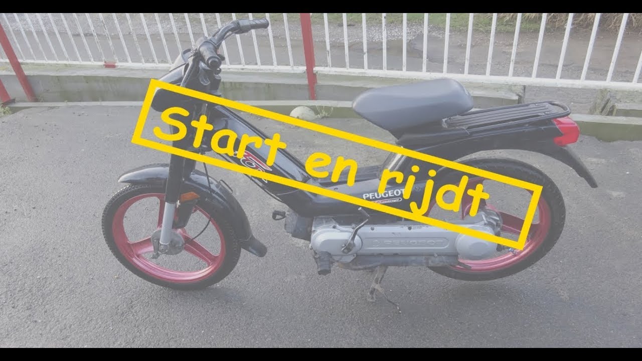 Peugeot Fox start en rijdt - YouTube