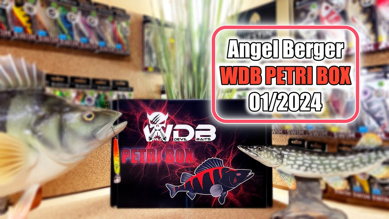 Prost Neujahr! Angel Berger Wild Devils Baits Petri Box Januar im Unboxing! - YouTube