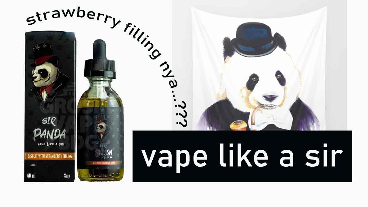 Sir Panda Liquid by RNB [liquid strawberry enak ala boss panda] - YouTube