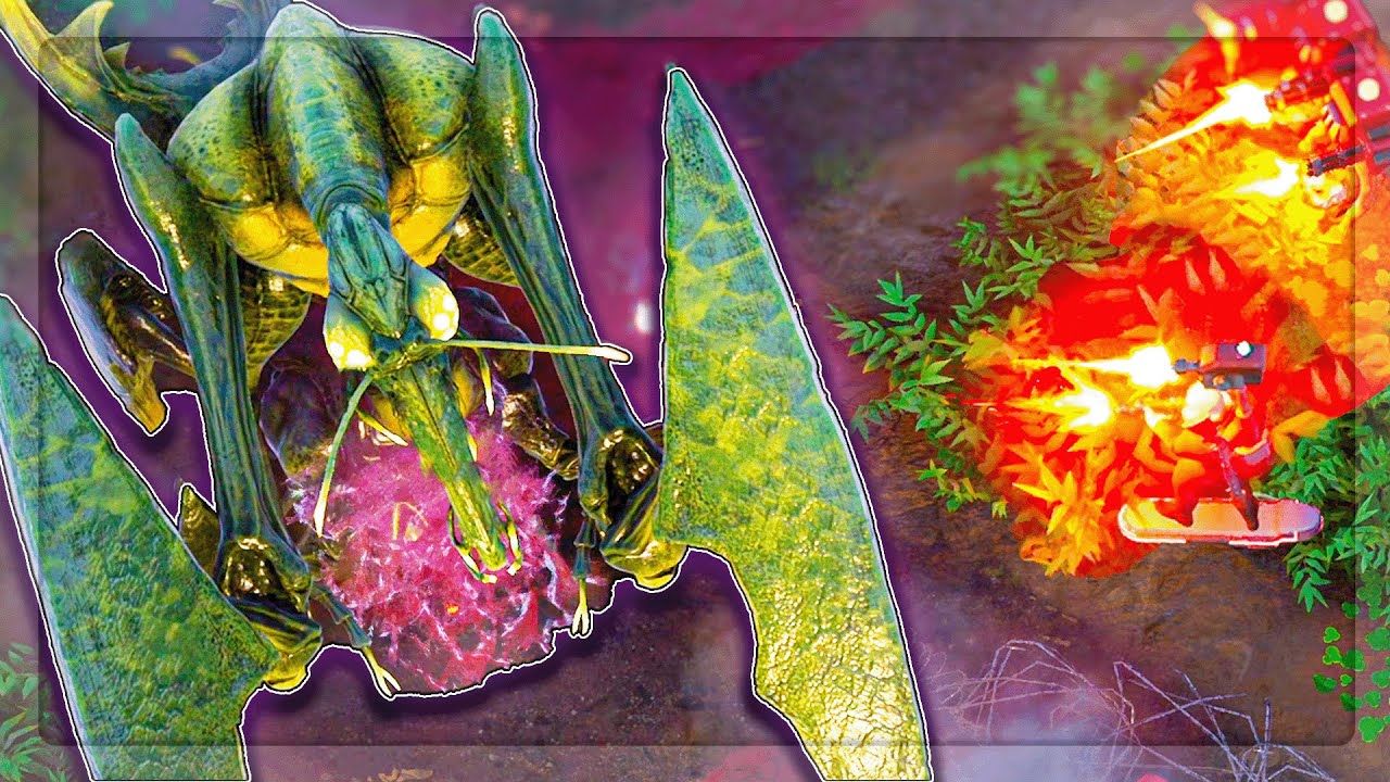 We Battle ENDLESS GIANT BUGS And FOUR GIGANTIC MANTIS BOSSES in ...