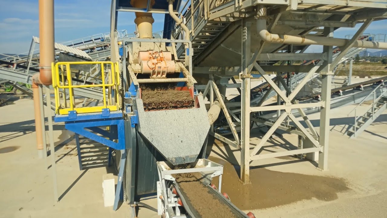 Sandplant for sand washing Weir SP100 - modular hydrocyclone ...