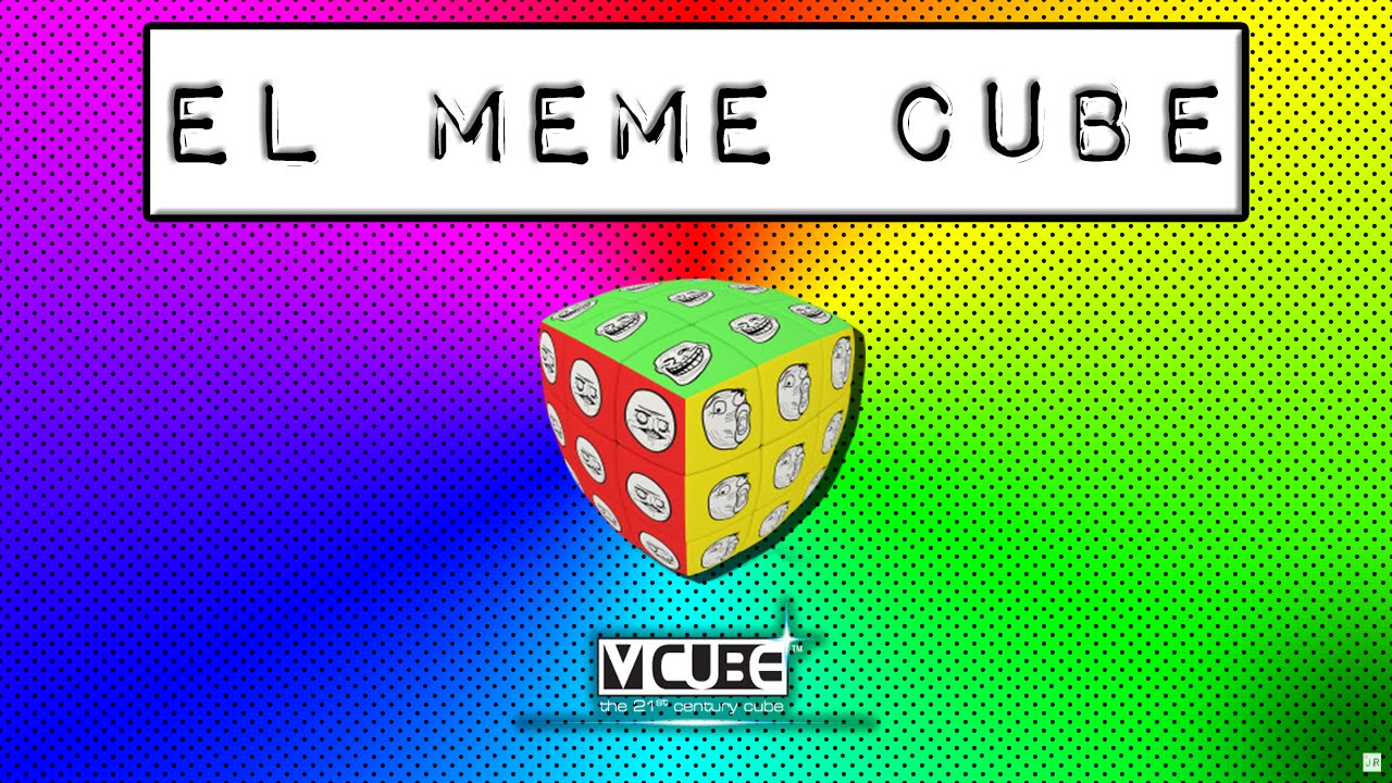 Cubo Rubik de Memes | V-CUBE 3x3 - YouTube