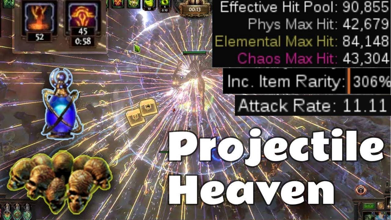 [PoE 3.25] Ele Hit of Spectrum 100-200 div budget 306% rarity (Build ...