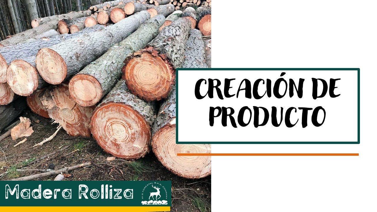Creación de producto - Categoría Madera Rolliza - YouTube