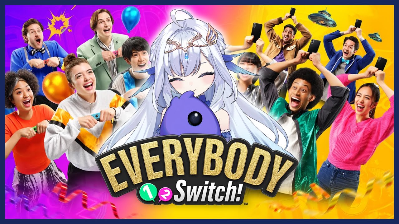 【Everybody 1-2-Switch!】魚油集合啦💧團不了圓就團康！ - YouTube