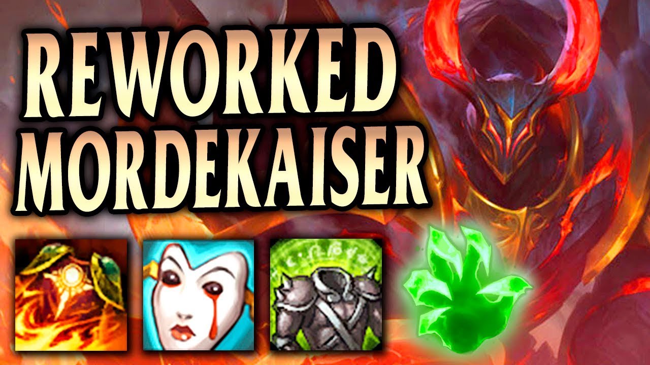 REWORKED MORDEKAISER BURNS TOO HOT! MELT EVERYONE! Infernal Tank Morde ...