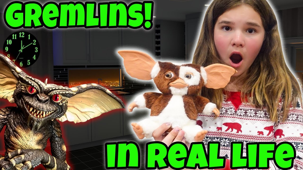 We Found A Gremlin Inside The Bad Bunny! Gremlins In Real Life (skit ...