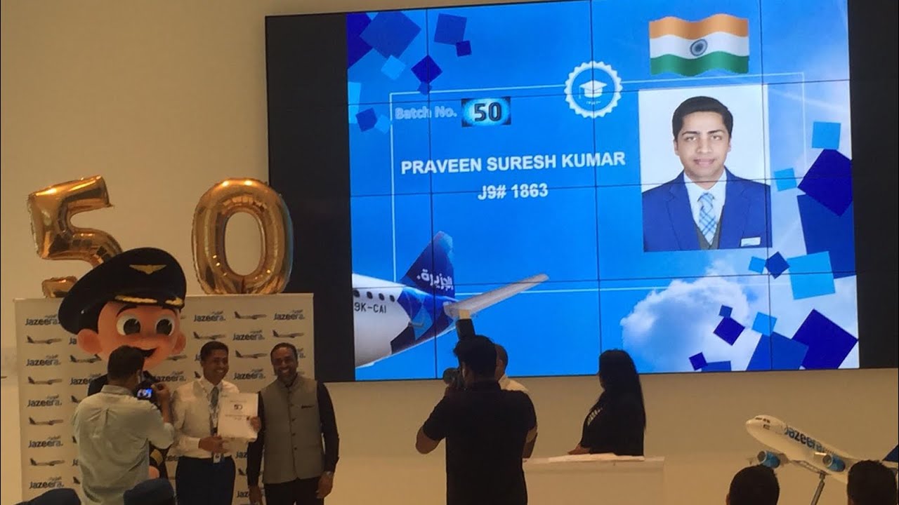 JAZEERA AIRWAYS Cabin crew graduation day 2019 ️🛫 #vlog #cabincrew # ...