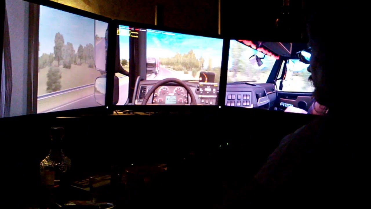 ETS 2 Triple monitor - YouTube