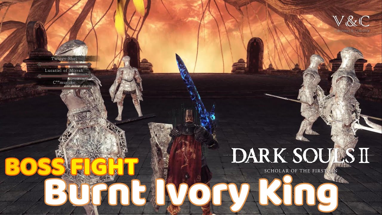 Burnt Ivory King DLC Boss Fight Easy Guide Dark Souls II: Scholar of the First Sin - YouTube