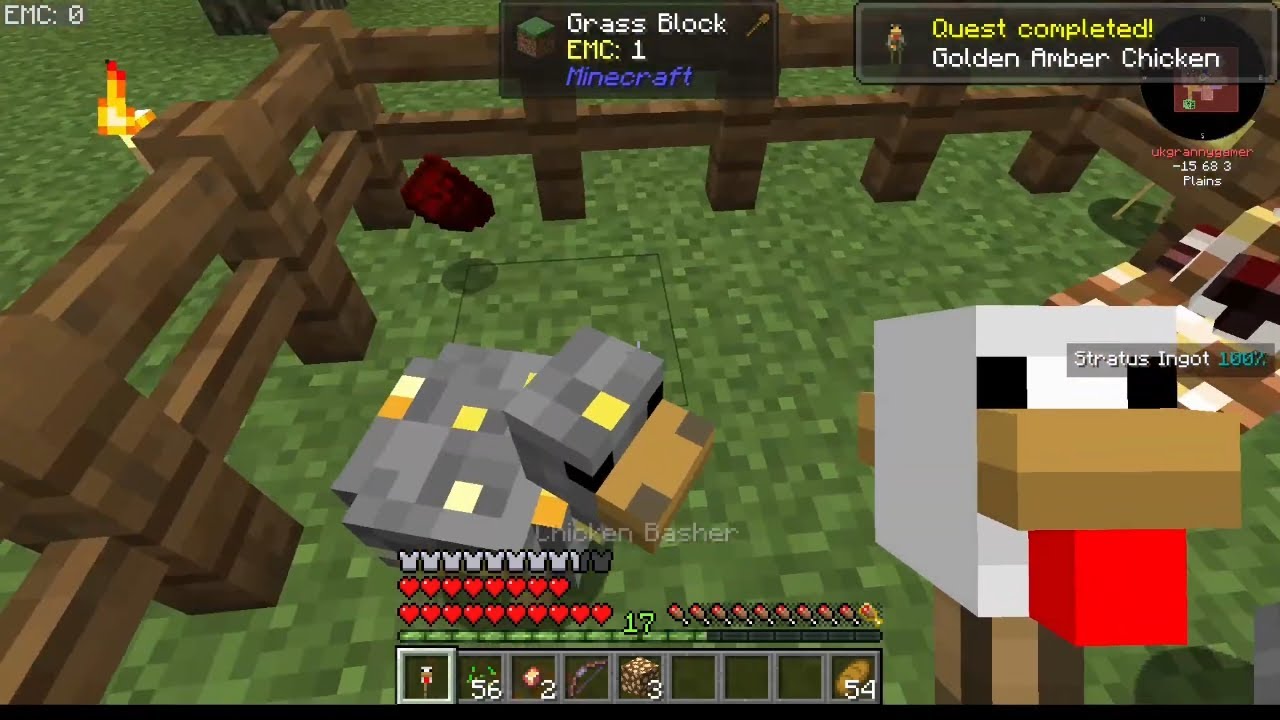 Minecraft ChickenBlock (java) EP 20 Getting the good chickens!! - YouTube
