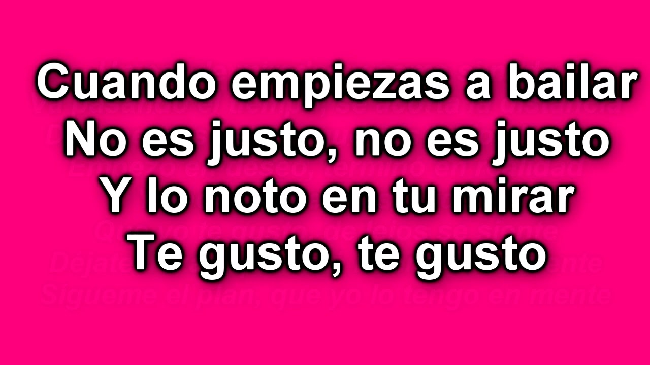 J. Balvin, Zion & Lennox - No Es Justo (LETRA) - YouTube