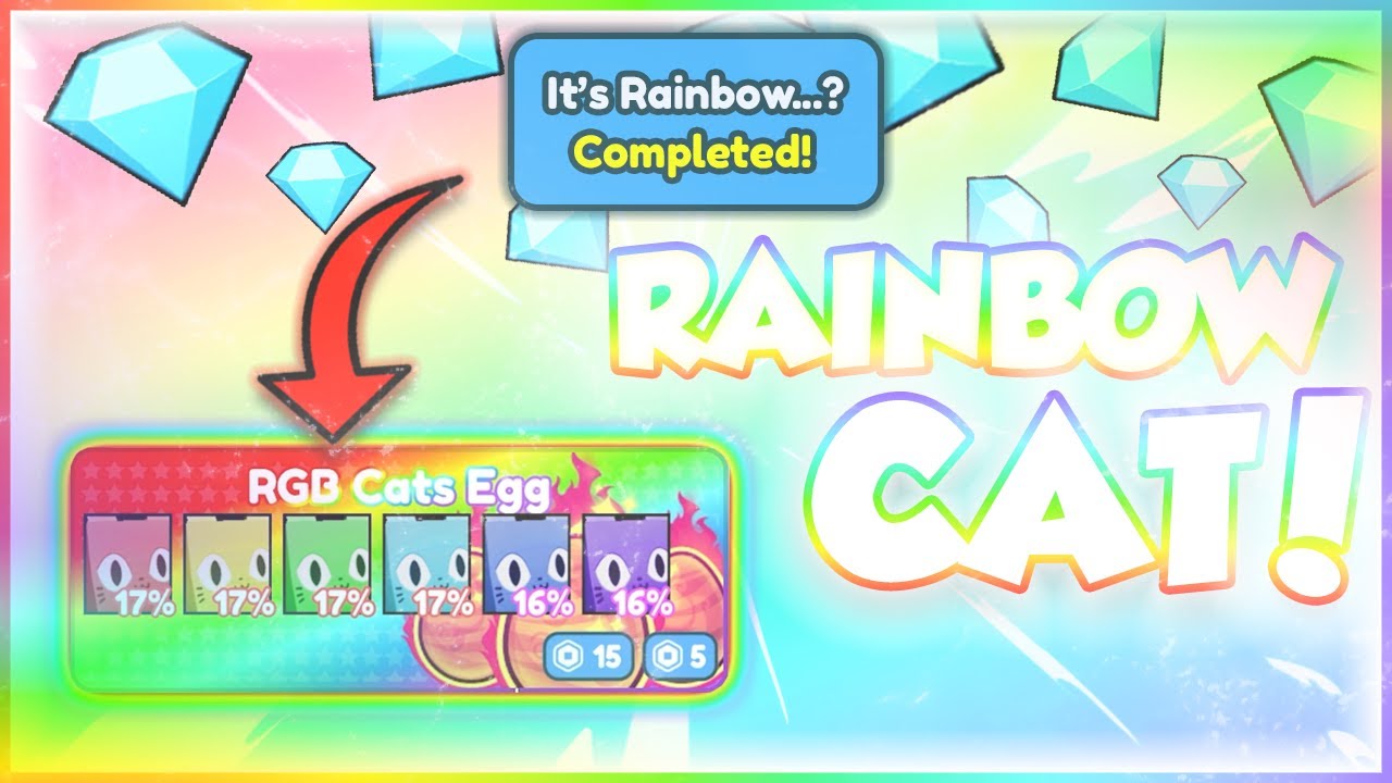 RGB Cats on Pet Simulator Z! | SMALL UPDATE! | ROBLOX - YouTube