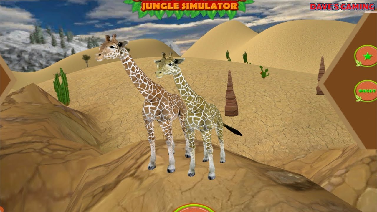 Giraffe Family Jungle Simulator -By Confun GameStudio - YouTube