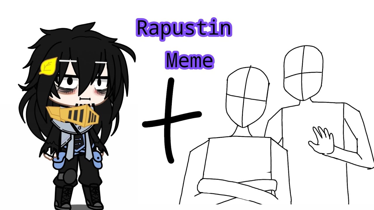 Rapustin Meme but different a little| Own drawn base. Bad Drawing - YouTube