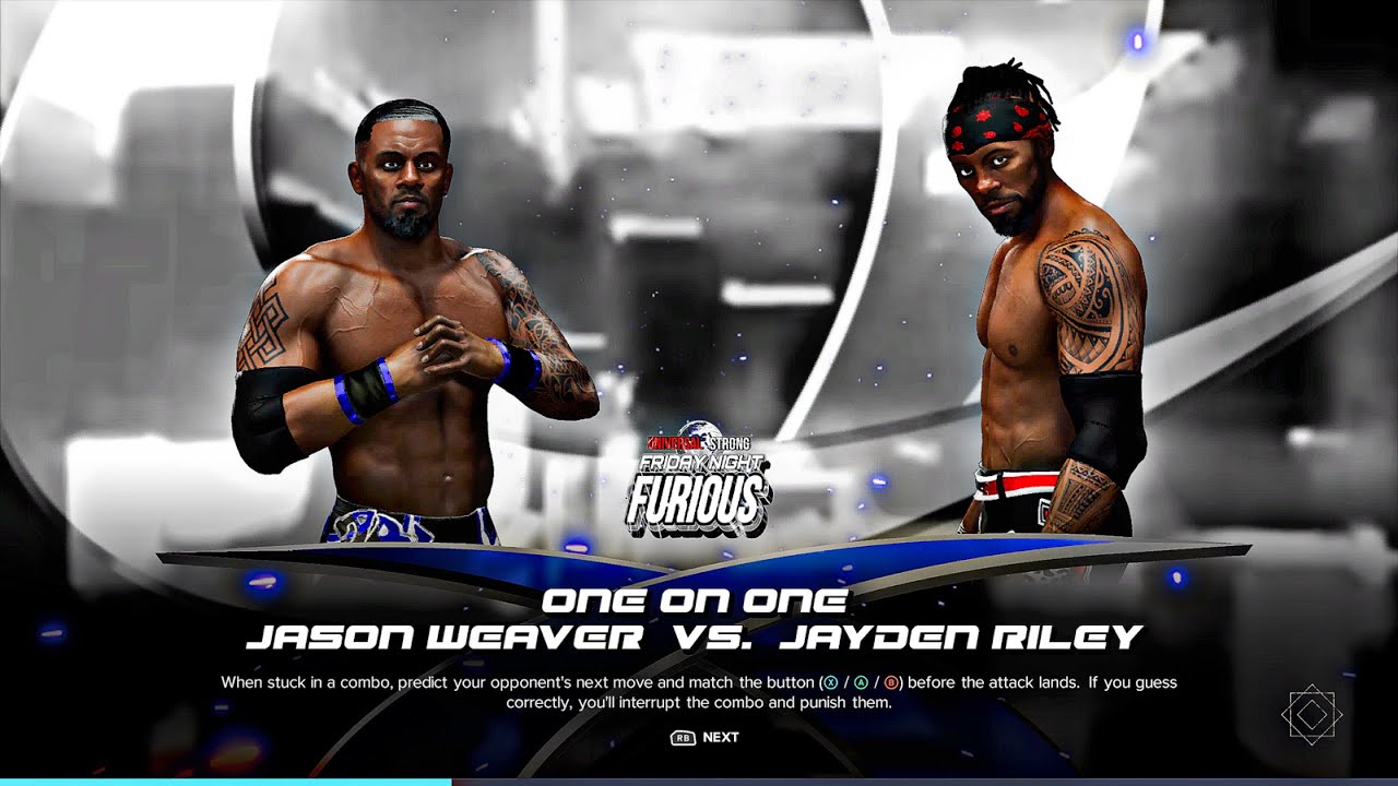 WWE 2K24 Jason Weaver Vs Jayden Riley "Friday Night Furious" Nov 1 ...