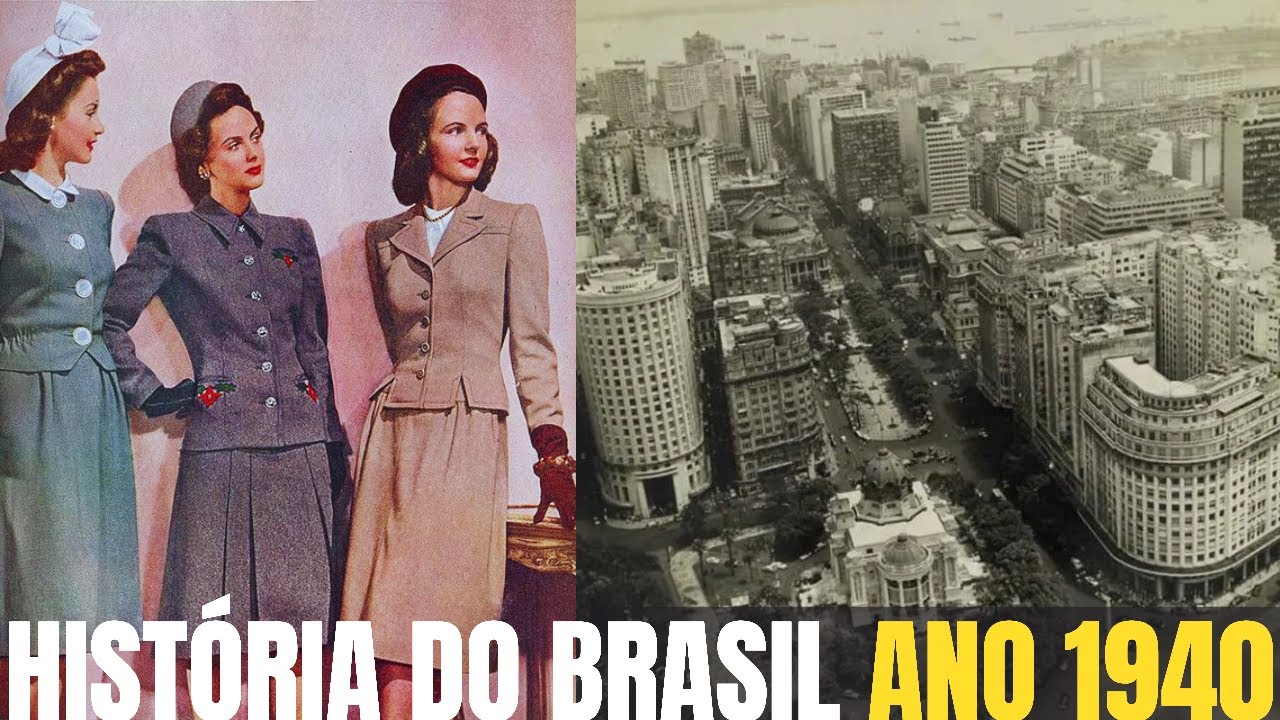 🛑⏩Brasil Antigo Anos 40: Fotos & Imagens Raras Anos 40/80/ Nostalgia em ...
