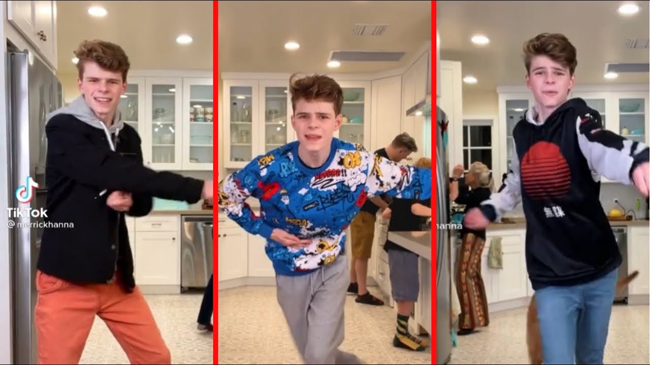 My Favourite Merrick Hanna Dancing TikTok Compilations #2 - YouTube