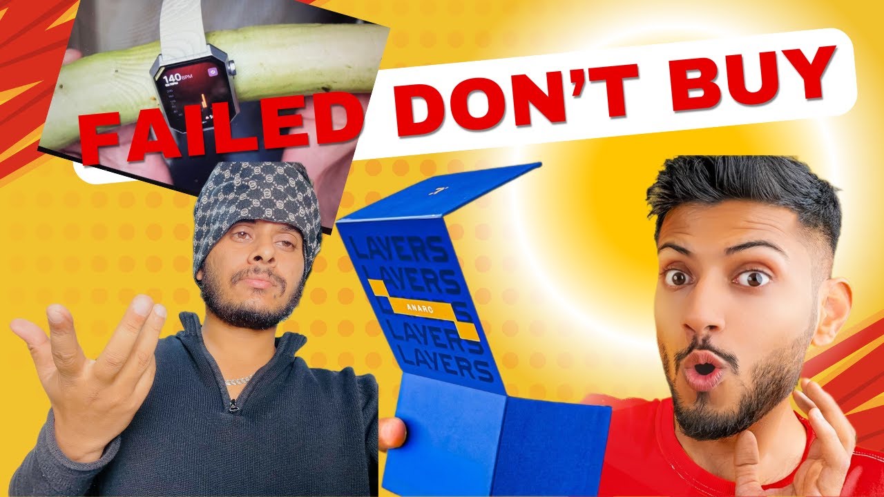 Don't Buy Tech Burner ki Layers ANARC Smart Watch ka Desi Review - Don ...
