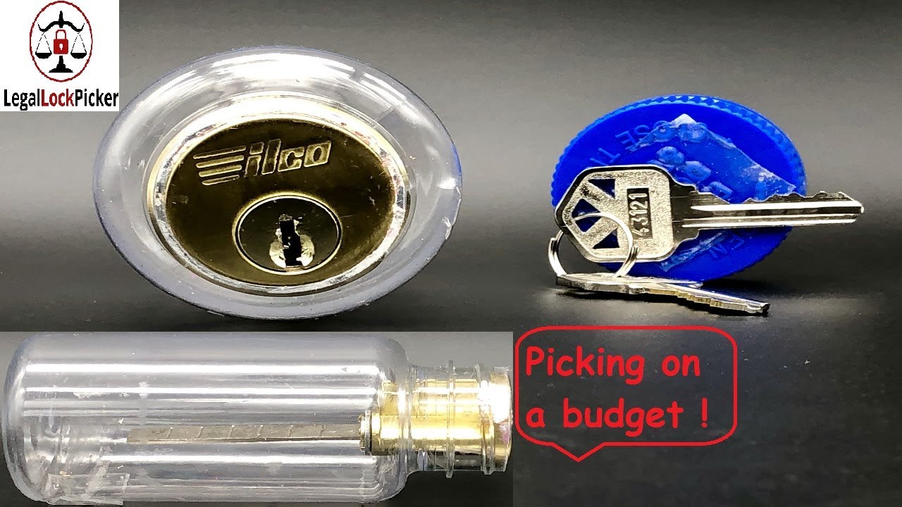 [092] Lock picking budget & ilco pick/disassemble Giveaway grows! - YouTube