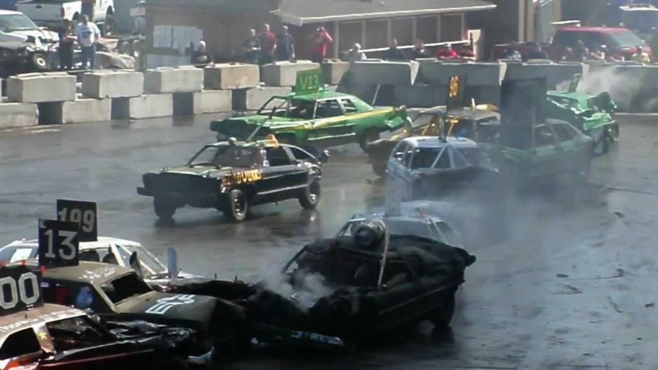 Slamfest Demolition Derby @ Puyallup Spring Fair 2012 - YouTube