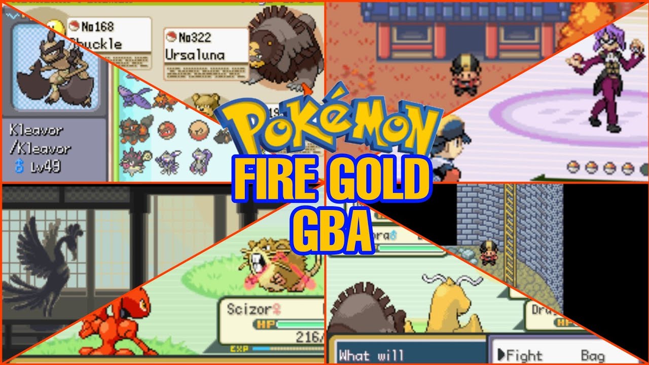Pokemon Fire Gold Hack Rom GBA Con Johto Y Kanto, Mt Reutilizable, Tipo ...