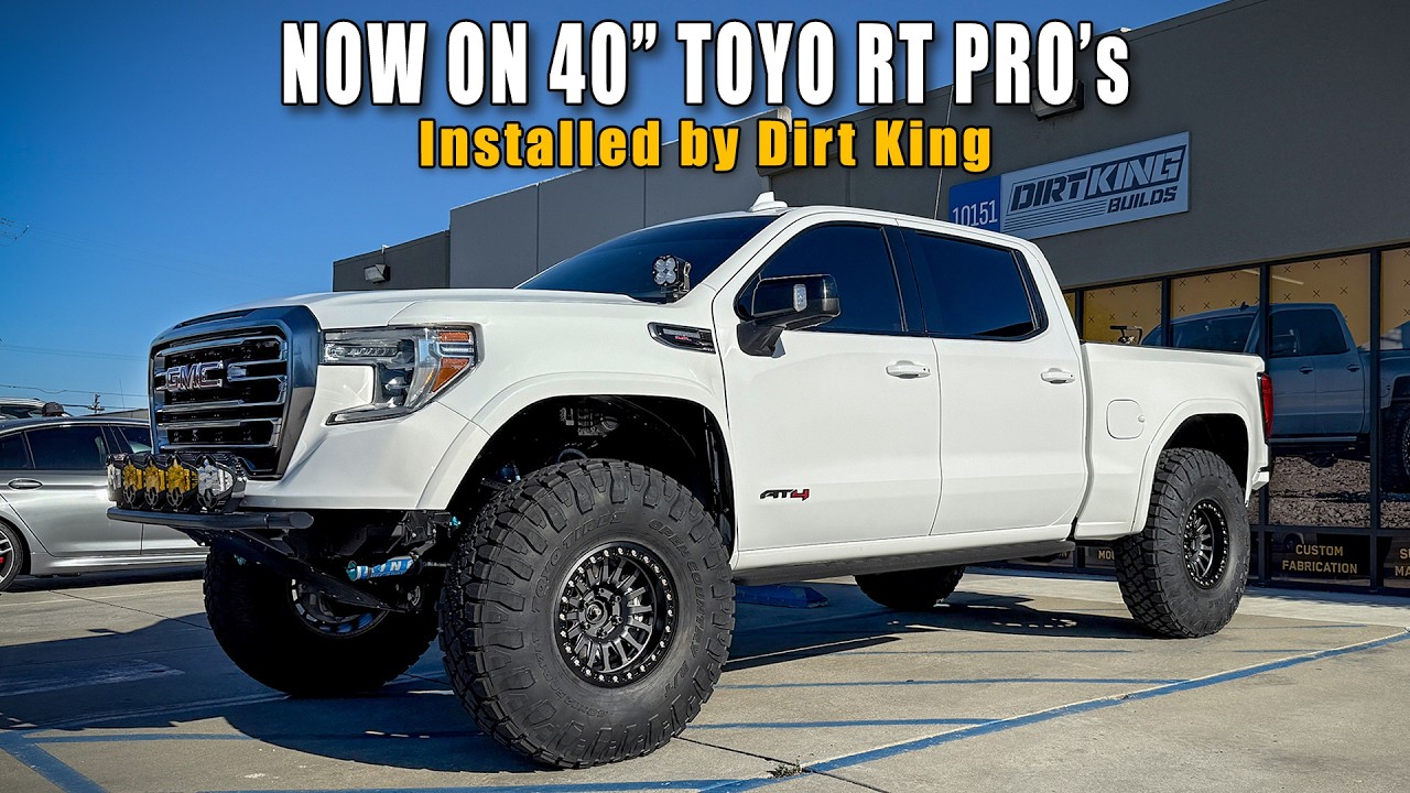 Starting the off-road season on 40" Toyo RT Pros! - YouTube
