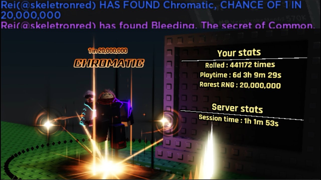 i love sols rng chromatic 441k rolls (sols rng) - YouTube