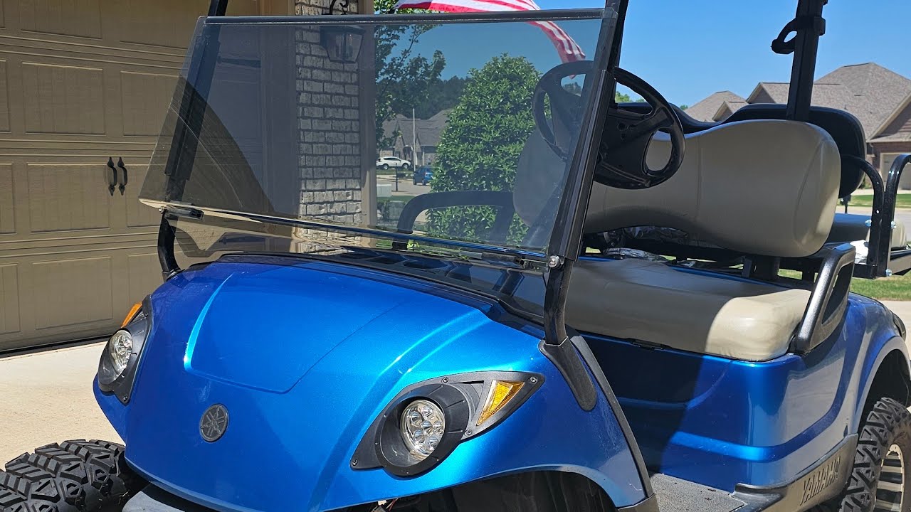 How to Replace the Windshield on Your Golf Cart? - YouTube