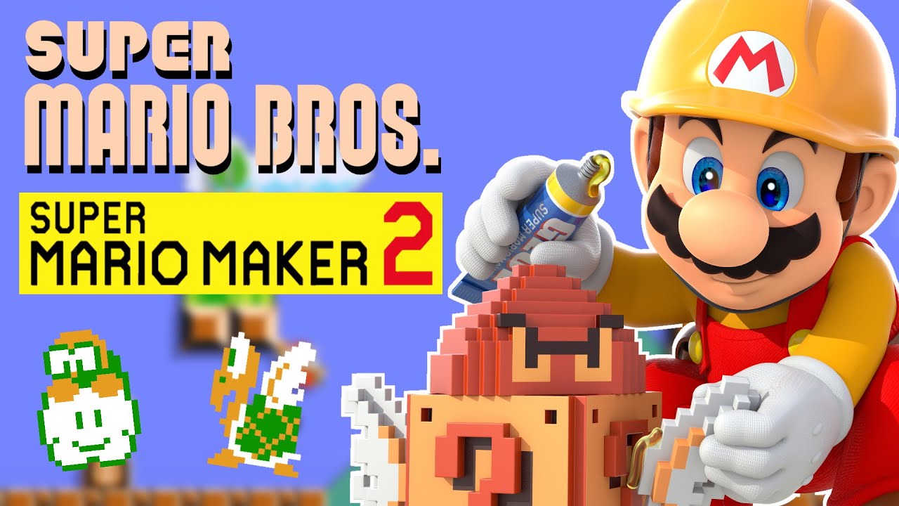 Super Mario Bros. Full Game REMADE in Super Mario Maker 2 - YouTube