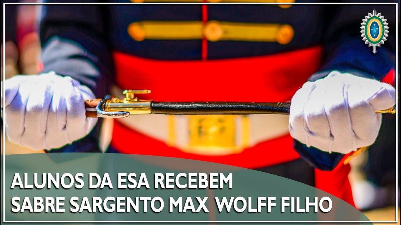 Entrega do sabre Max Wolff Filho - YouTube