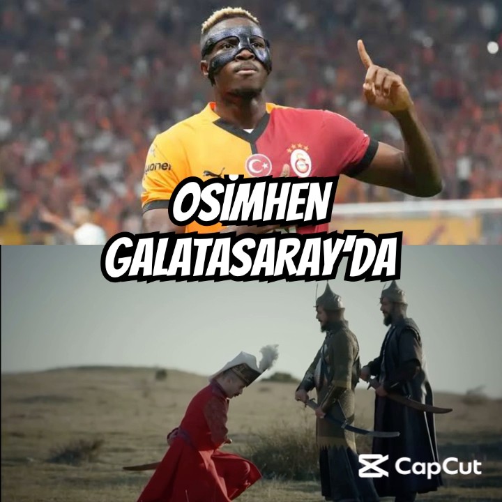 OSİMHEN GALATASARAY’DA #osimhen #victorosimhen #galatasaray #ultraslan ...