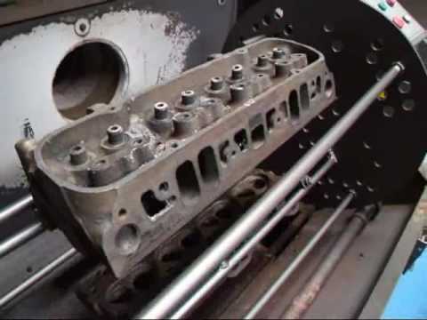 Pontiac GTO Cylinder Head Cleaning - YouTube