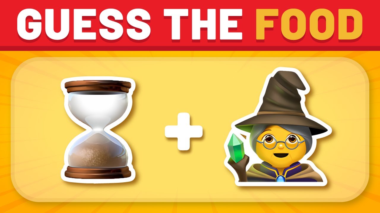 Emoji Quiz Can You Guess The Food By Emoji? - YouTube