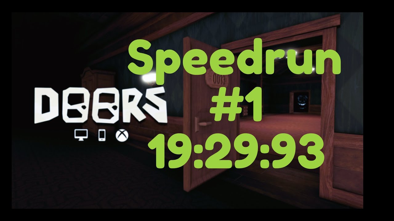 Roblox Doors Speed Run #1 | 19:29:93 - YouTube
