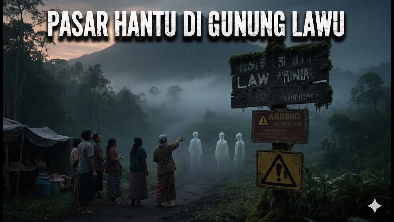 MALAM SAAT PASAR GAIB LAWU DIBUKA | KISAH NYATA DI GUNUNG TERLARANG ...
