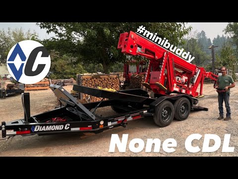 Surprised my dad with a brand new Diamond C tilt trailer - YouTube
