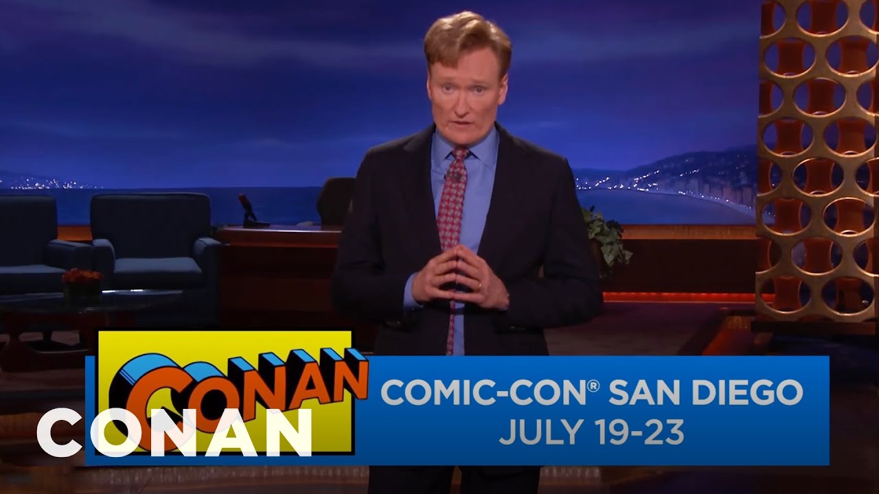Conan Is Returning To Comic-Con® July 19-23 | CONAN on TBS - YouTube