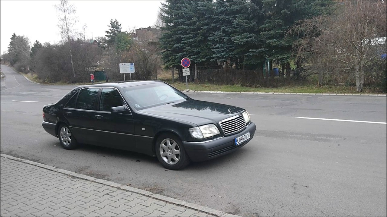 MERCEDES BENZ W140 S500LONG V8 326PS 5 SPEED AUTOMATIC ACCELERATION ...